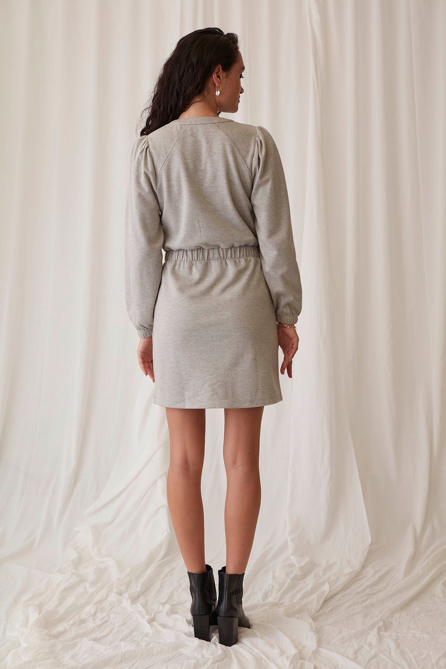 Meghan Dress - Grey State