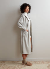 Heathered Reading Robe - Grey State