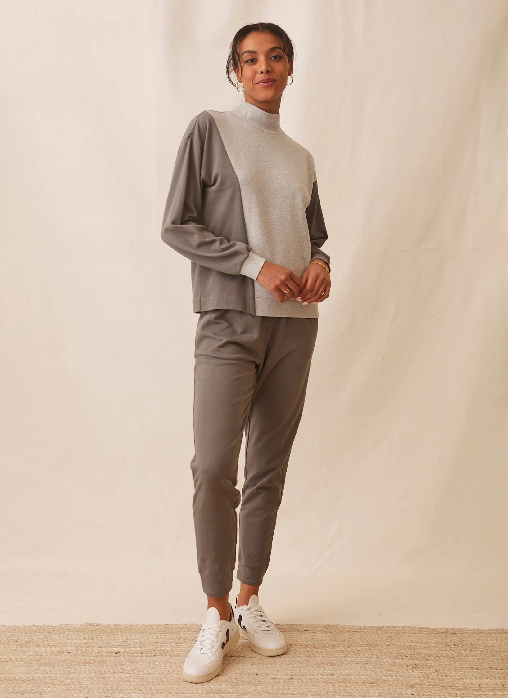 Maeve Pullover - Grey State